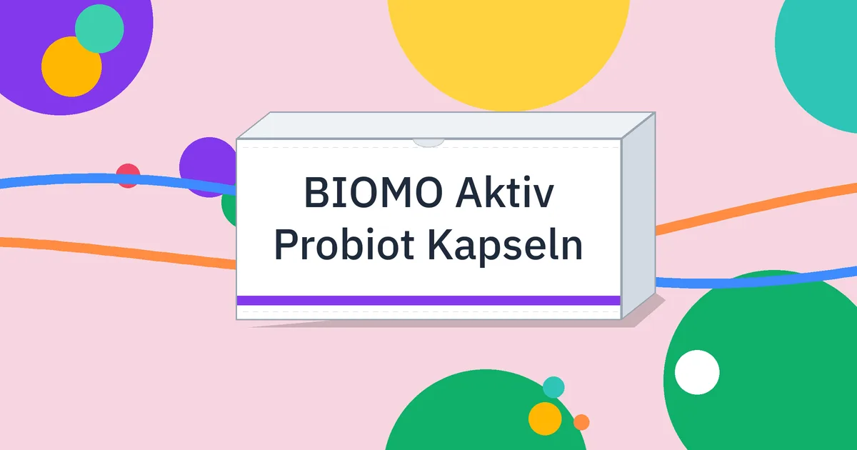 Symbolbild: Packung mit der Aufschrift BIOMO Aktiv Probiot Kapseln (PZN 10979108) – Verfügbarkeit und Bezug in Apotheken in Frankfurt am Main