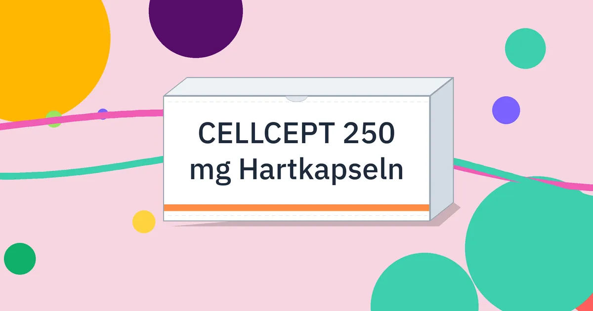 Symbolbild: Packung mit der Aufschrift CELLCEPT 250 mg Hartkapseln (PZN 13895493) – Verfügbarkeit und Bezug in Apotheken in Frankfurt am Main