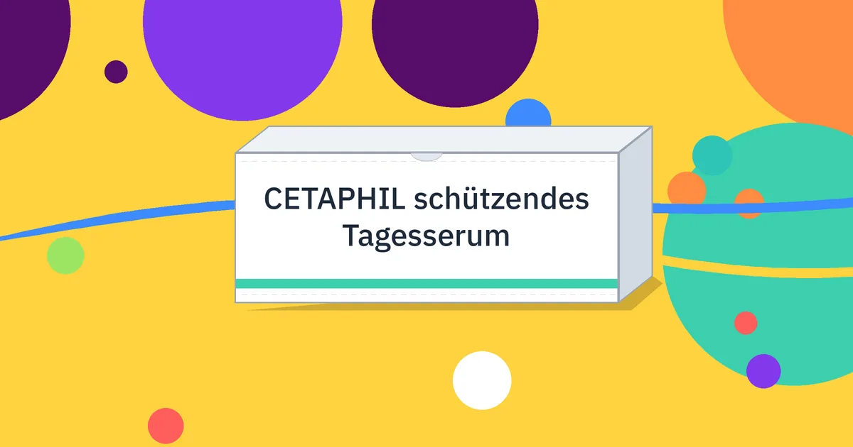 Symbolbild: Packung mit der Aufschrift CETAPHIL schützendes Tagesserum (PZN 20041923) – Verfügbarkeit und Bezug in Apotheken in Frankfurt am Main