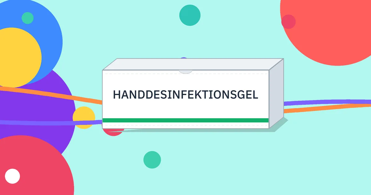 Symbolbild: Packung mit der Aufschrift HANDDESINFEKTIONSGEL (PZN 14400772) – Verfügbarkeit und Bezug in Apotheken in Frankfurt am Main