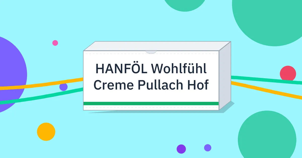Symbolbild: Packung mit der Aufschrift HANFÖL Wohlfühl Creme Pullach Hof (PZN 16204035) – Verfügbarkeit und Bezug in Apotheken in Frankfurt am Main