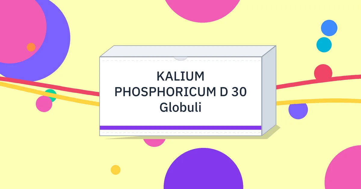 Symbolbild: Packung mit der Aufschrift KALIUM PHOSPHORICUM D 30 Globuli (PZN 13718868) – Verfügbarkeit und Bezug in Apotheken in Frankfurt am Main