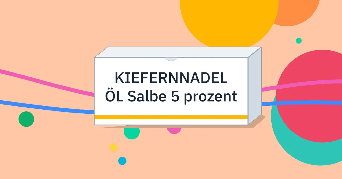 Symbolbild: Packung mit der Aufschrift KIEFERNNADEL ÖL Salbe 5 prozent (PZN 16573005) – Verfügbarkeit und Bezug in Apotheken in Frankfurt am Main