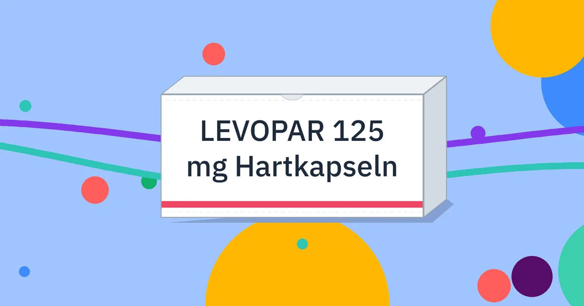 Symbolbild: Packung mit der Aufschrift LEVOPAR 125 mg Hartkapseln (PZN 00189693) – Verfügbarkeit und Bezug in Apotheken in Frankfurt am Main