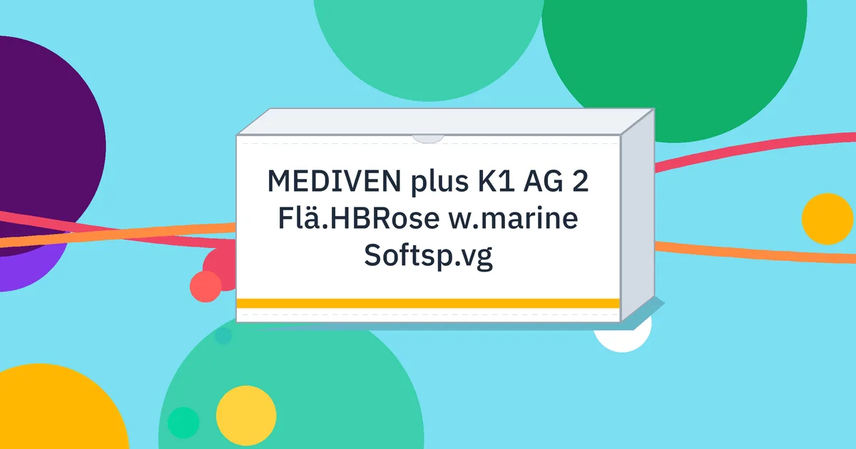 Symbolbild: Packung mit der Aufschrift MEDIVEN plus K1 AG 2 Flä.HBRose w.marine Softsp.vg (PZN 15914757) – Verfügbarkeit und Bezug in Apotheken in Frankfurt am Main