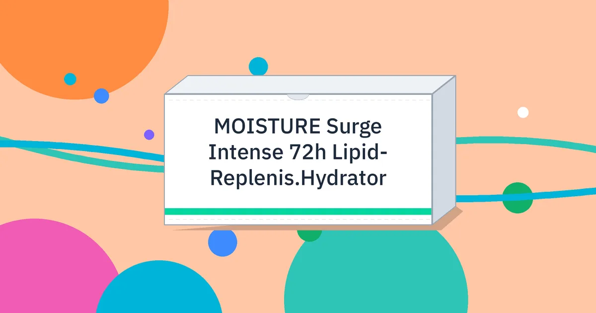 Symbolbild: Packung mit der Aufschrift MOISTURE Surge Intense 72h Lipid-Replenis.Hydrator (PZN 18893978) – Verfügbarkeit und Bezug in Apotheken in Frankfurt am Main