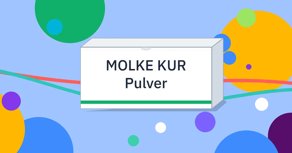 Symbolbild: Packung mit der Aufschrift MOLKE KUR Pulver (PZN 03034264) – Verfügbarkeit und Bezug in Apotheken in Frankfurt am Main