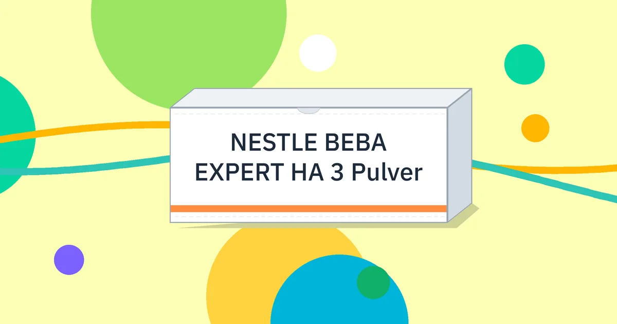 Symbolbild: Packung mit der Aufschrift NESTLE BEBA EXPERT HA 3 Pulver (PZN 18747828) – Verfügbarkeit und Bezug in Apotheken in Frankfurt am Main