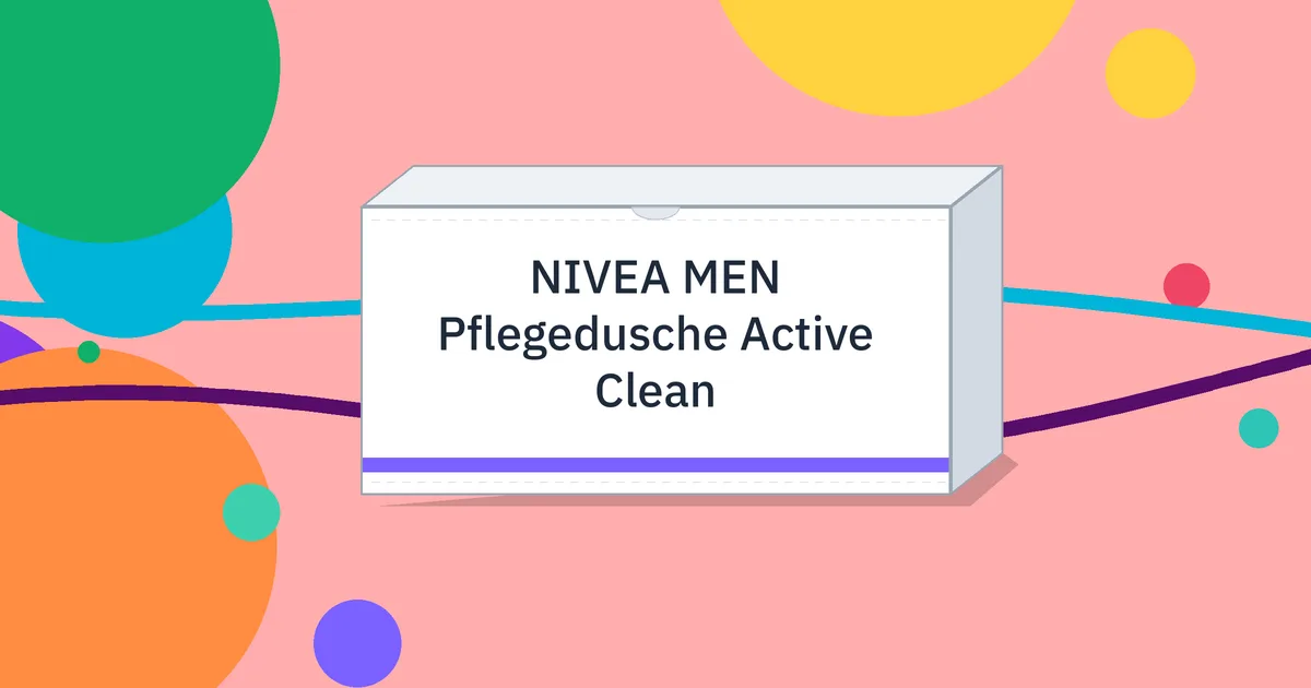 Symbolbild: Packung mit der Aufschrift NIVEA MEN Pflegedusche Active Clean (PZN 17624354) – Verfügbarkeit und Bezug in Apotheken in Frankfurt am Main