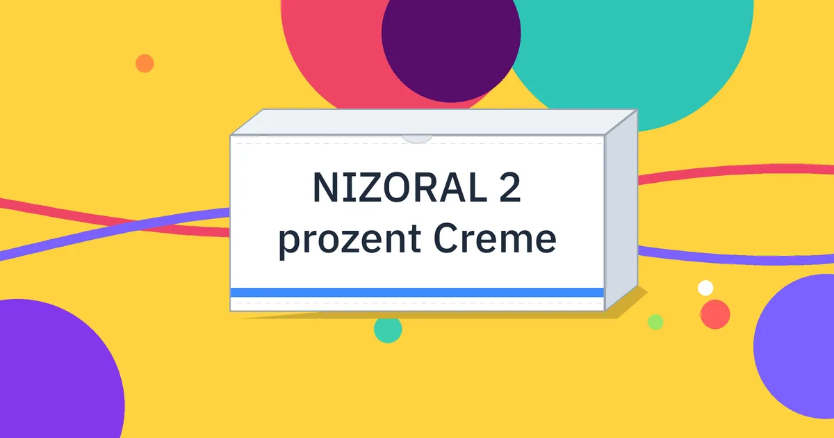 Symbolbild: Packung mit der Aufschrift NIZORAL 2 prozent Creme (PZN 03265213) – Verfügbarkeit und Bezug in Apotheken in Frankfurt am Main