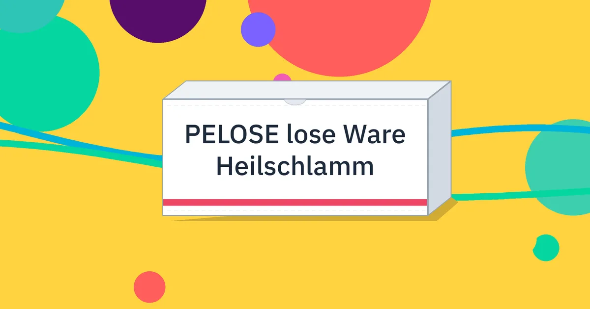 Symbolbild: Packung mit der Aufschrift PELOSE lose Ware Heilschlamm (PZN 04843586) – Verfügbarkeit und Bezug in Apotheken in Frankfurt am Main