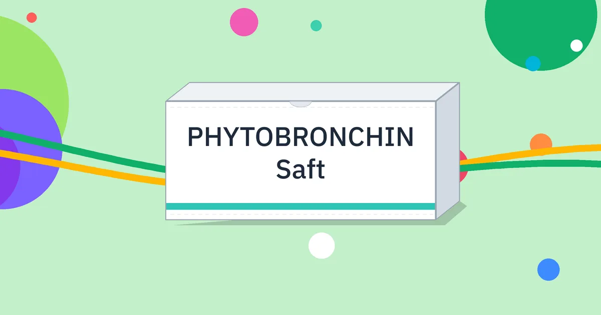 Symbolbild: Packung mit der Aufschrift PHYTOBRONCHIN Saft (PZN 04518478) – Verfügbarkeit und Bezug in Apotheken in Frankfurt am Main