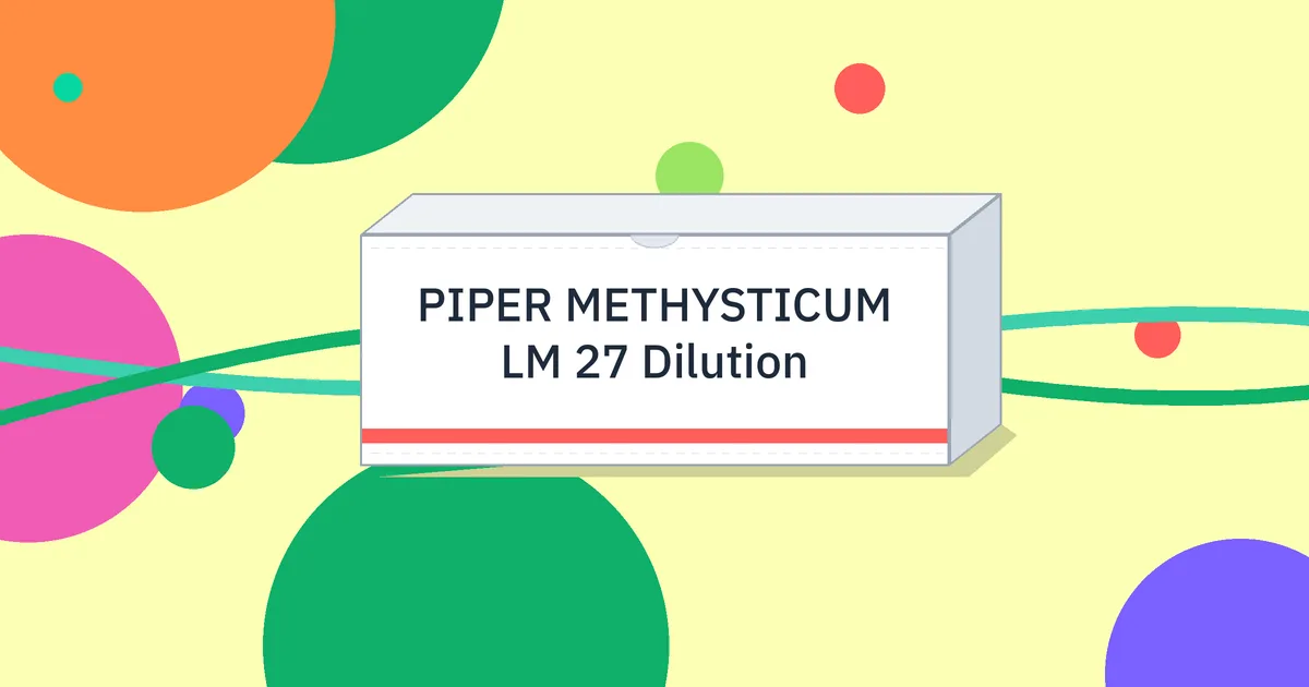 Symbolbild: Packung mit der Aufschrift PIPER METHYSTICUM LM 27 Dilution (PZN 13643604) – Verfügbarkeit und Bezug in Apotheken in Frankfurt am Main
