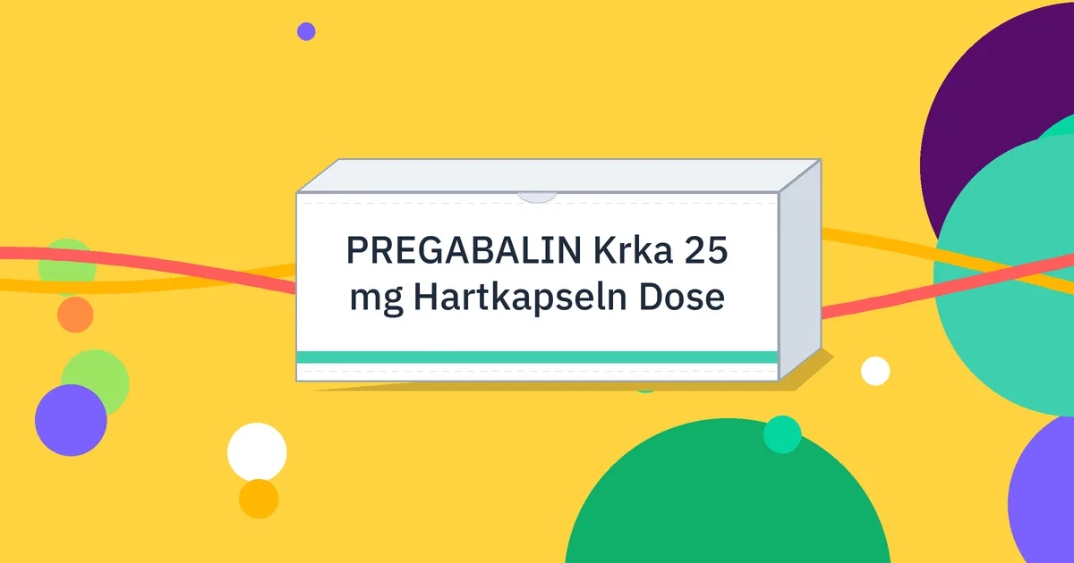 Symbolbild: Packung mit der Aufschrift PREGABALIN Krka 25 mg Hartkapseln Dose (PZN 16497126) – Verfügbarkeit und Bezug in Apotheken in Frankfurt am Main