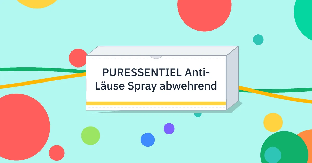 Symbolbild: Packung mit der Aufschrift PURESSENTIEL Anti-Läuse Spray abwehrend (PZN 17549256) – Verfügbarkeit und Bezug in Apotheken in Frankfurt am Main