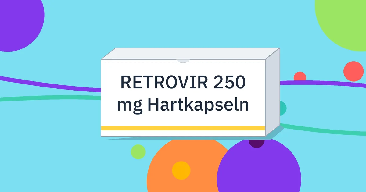 Symbolbild: Packung mit der Aufschrift RETROVIR 250 mg Hartkapseln (PZN 07757479) – Verfügbarkeit und Bezug in Apotheken in Frankfurt am Main