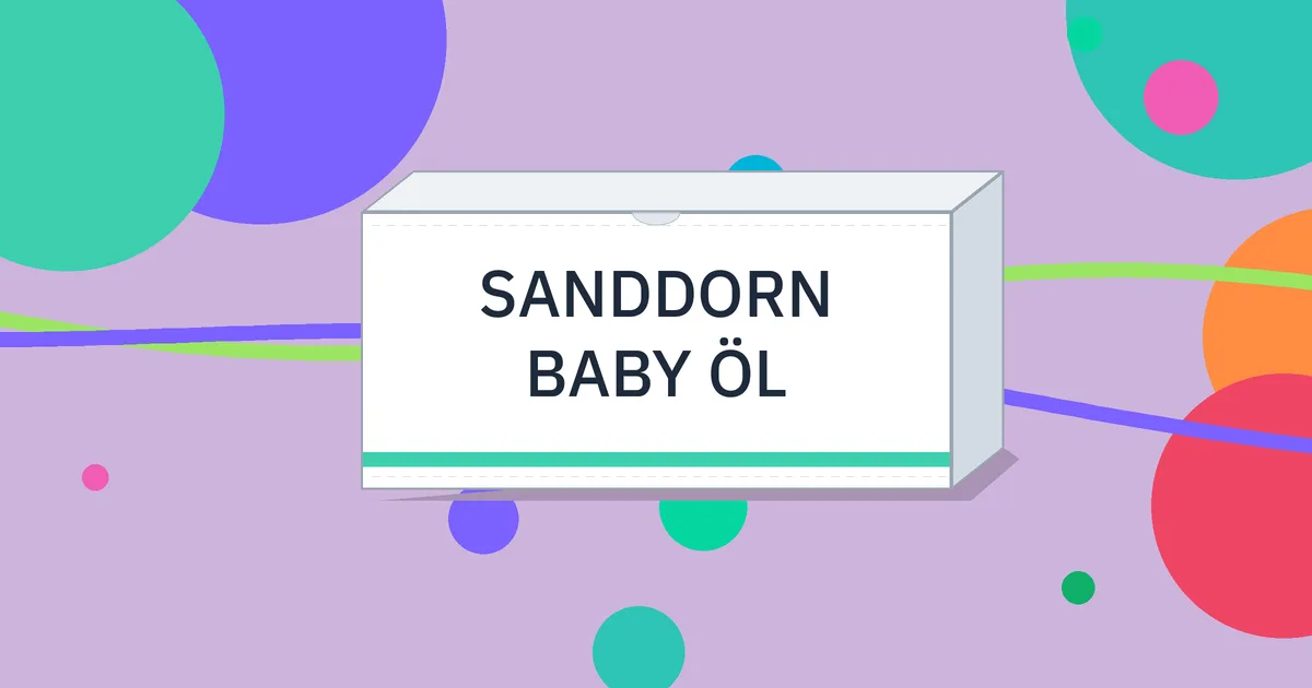 Symbolbild: Packung mit der Aufschrift SANDDORN BABY ÖL (PZN 03726186) – Verfügbarkeit und Bezug in Apotheken in Frankfurt am Main