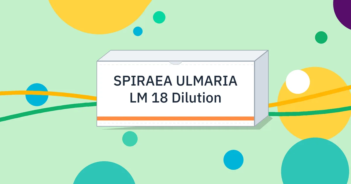 Symbolbild: Packung mit der Aufschrift SPIRAEA ULMARIA LM 18 Dilution (PZN 13196140) – Verfügbarkeit und Bezug in Apotheken in Frankfurt am Main