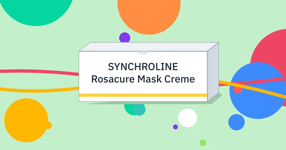 Symbolbild: Packung mit der Aufschrift SYNCHROLINE Rosacure Mask Creme (PZN 19303973) – Verfügbarkeit und Bezug in Apotheken in Frankfurt am Main