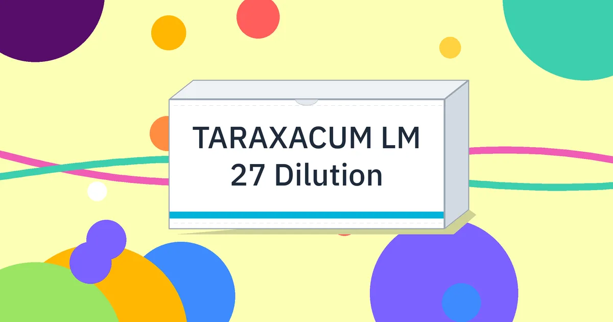 Symbolbild: Packung mit der Aufschrift TARAXACUM LM 27 Dilution (PZN 13214464) – Verfügbarkeit und Bezug in Apotheken in Frankfurt am Main