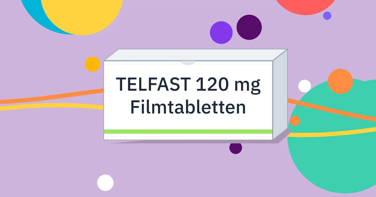 Symbolbild: Packung mit der Aufschrift TELFAST 120 mg Filmtabletten (PZN 08540322) – Verfügbarkeit und Bezug in Apotheken in Frankfurt am Main