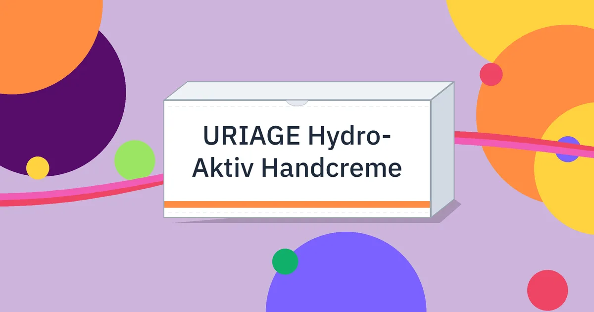 Symbolbild: Packung mit der Aufschrift URIAGE Hydro-Aktiv Handcreme (PZN 18193034) – Verfügbarkeit und Bezug in Apotheken in Frankfurt am Main