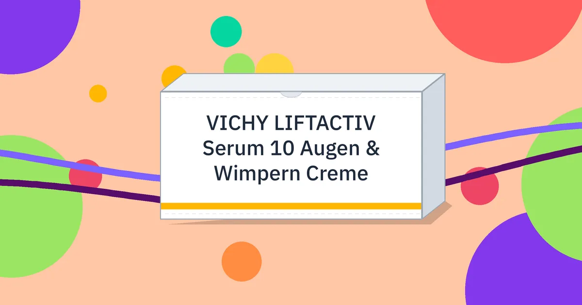 Symbolbild: Packung mit der Aufschrift VICHY LIFTACTIV Serum 10 Augen & Wimpern Creme (PZN 03220653) – Verfügbarkeit und Bezug in Apotheken in Frankfurt am Main