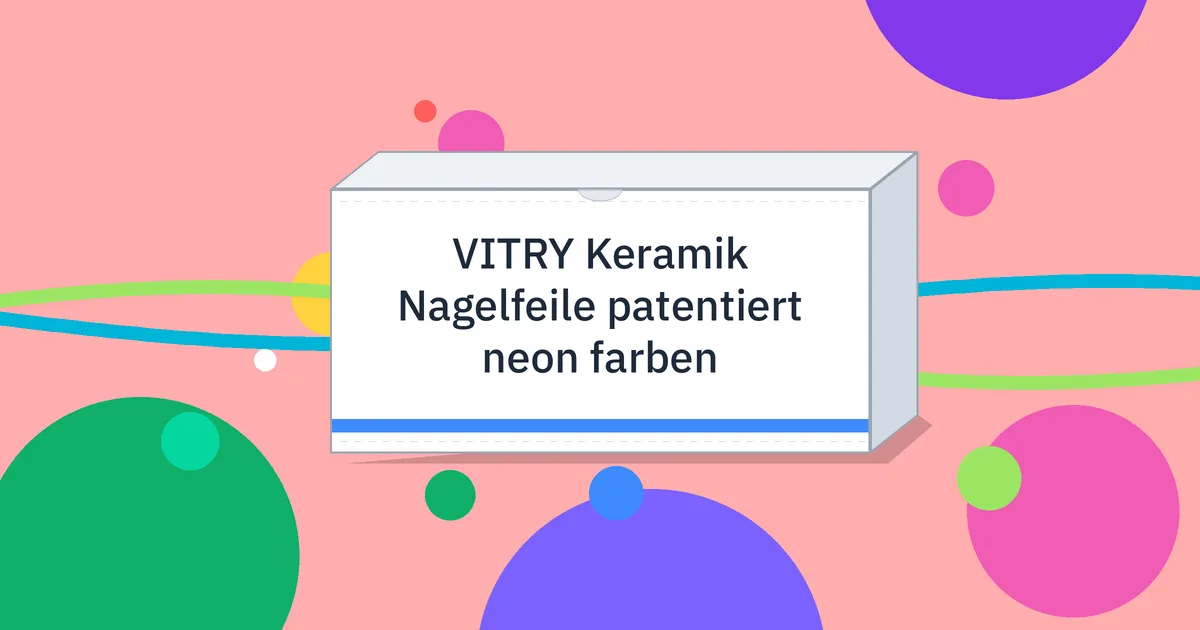 Symbolbild: Packung mit der Aufschrift VITRY Keramik Nagelfeile patentiert neon farben (PZN 16926900) – Verfügbarkeit und Bezug in Apotheken in Frankfurt am Main