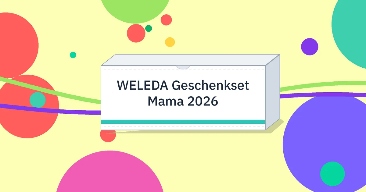 Symbolbild: Packung mit der Aufschrift WELEDA Geschenkset Mama 2026 (PZN 20285016) – Verfügbarkeit und Bezug in Apotheken in Frankfurt am Main