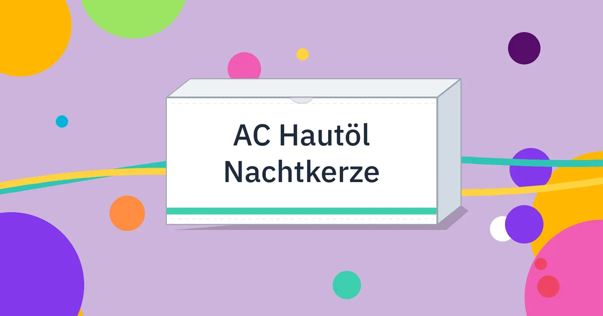 Symbolbild: Packung mit der Aufschrift AC Hautöl Nachtkerze (PZN 17576247) – Verfügbarkeit und Bezug in Apotheken in Frankfurt am Main