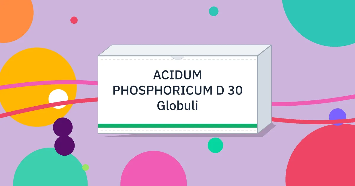 Symbolbild: Packung mit der Aufschrift ACIDUM PHOSPHORICUM D 30 Globuli (PZN 02637612) – Verfügbarkeit und Bezug in Apotheken in Frankfurt am Main
