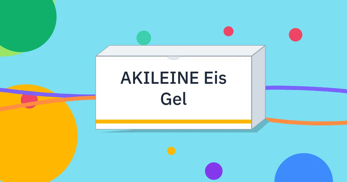 Symbolbild: Packung mit der Aufschrift AKILEINE Eis Gel (PZN 03462020) – Verfügbarkeit und Bezug in Apotheken in Frankfurt am Main