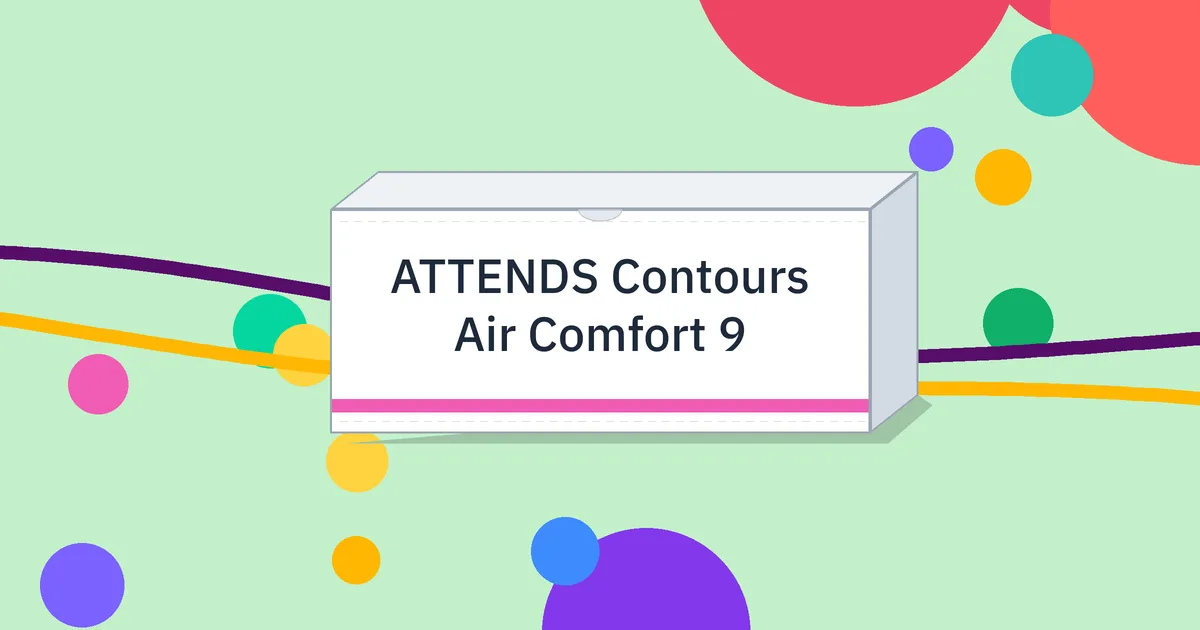 Symbolbild: Packung mit der Aufschrift ATTENDS Contours Air Comfort 9 (PZN 00763614) – Verfügbarkeit und Bezug in Apotheken in Frankfurt am Main