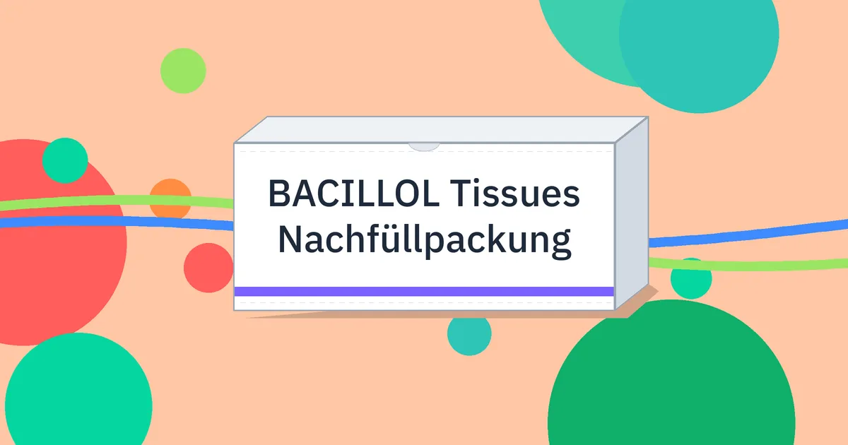 Symbolbild: Packung mit der Aufschrift BACILLOL Tissues Nachfüllpackung (PZN 00916868) – Verfügbarkeit und Bezug in Apotheken in Frankfurt am Main