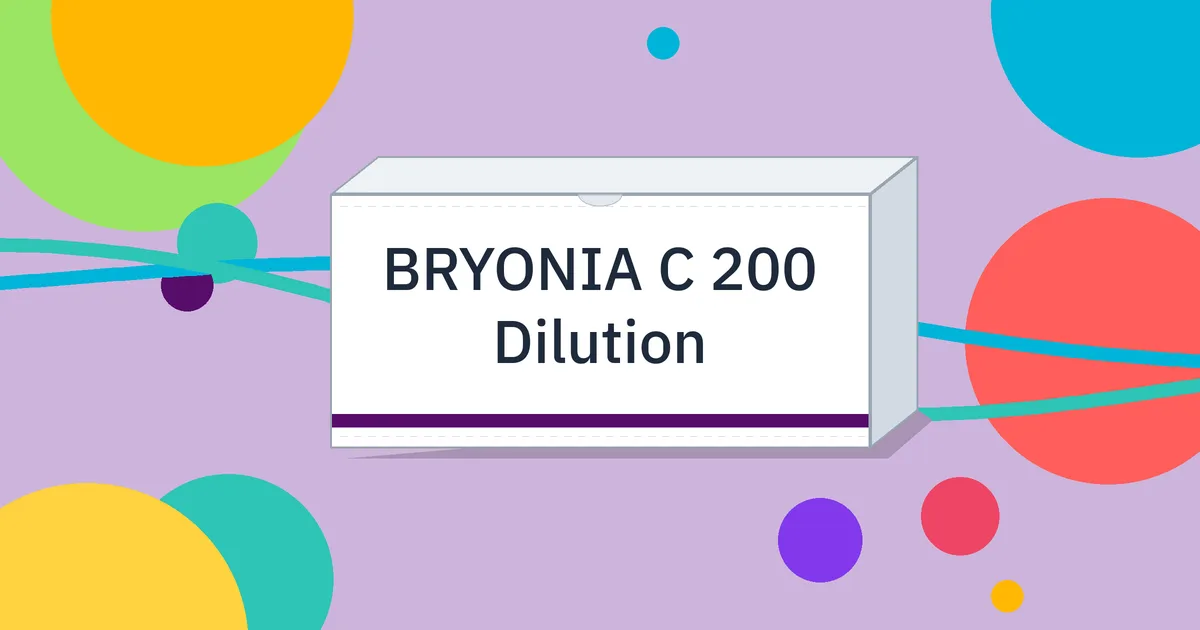 Symbolbild: Packung mit der Aufschrift BRYONIA C 200 Dilution (PZN 07161893) – Verfügbarkeit und Bezug in Apotheken in Frankfurt am Main