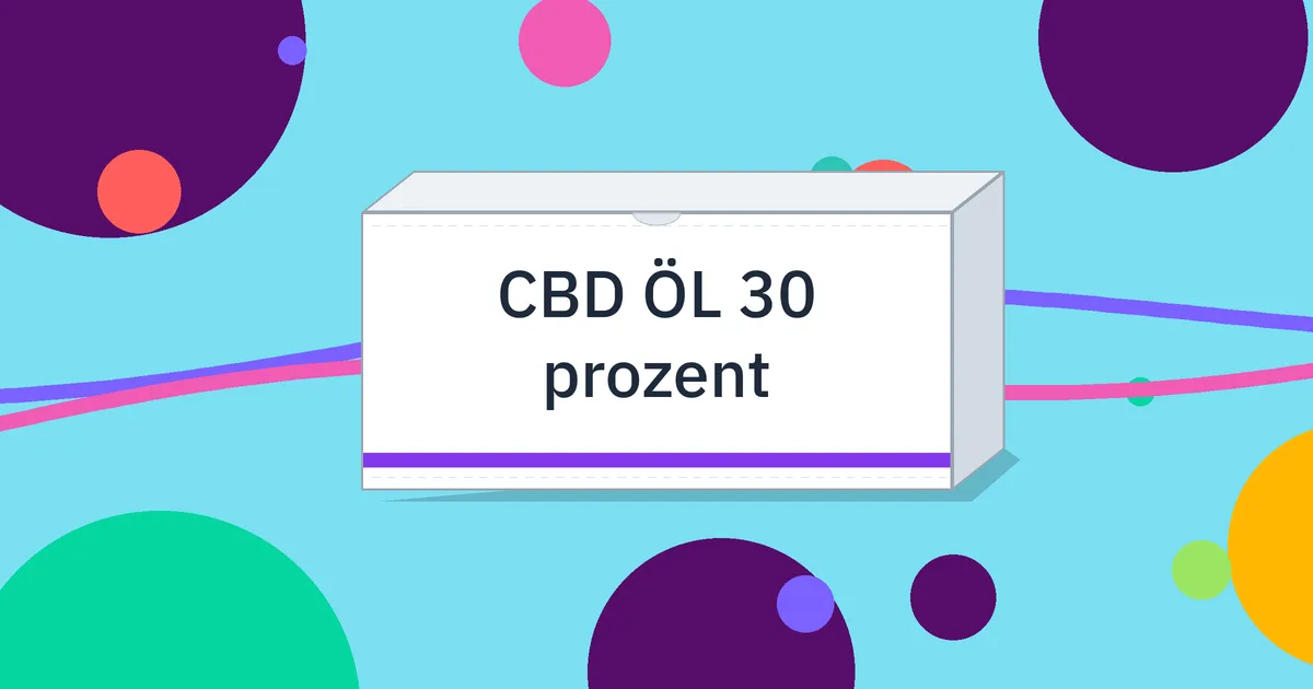 Symbolbild: Packung mit der Aufschrift CBD ÖL 30 prozent (PZN 19820616) – Verfügbarkeit und Bezug in Apotheken in Frankfurt am Main