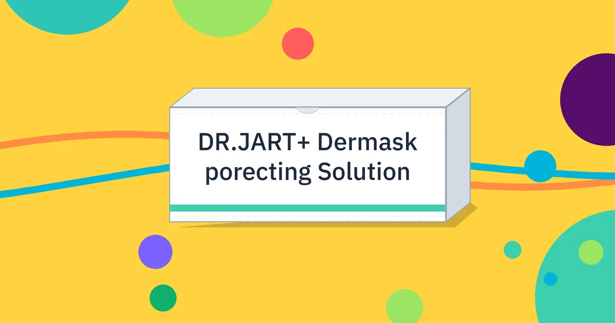 Symbolbild: Packung mit der Aufschrift DR.JART+ Dermask porecting Solution (PZN 19068650) – Verfügbarkeit und Bezug in Apotheken in Frankfurt am Main