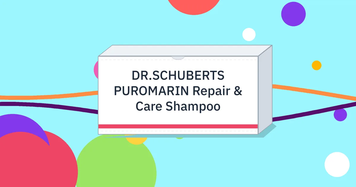 Symbolbild: Packung mit der Aufschrift DR.SCHUBERTS PUROMARIN Repair & Care Shampoo (PZN 10746485) – Verfügbarkeit und Bezug in Apotheken in Frankfurt am Main