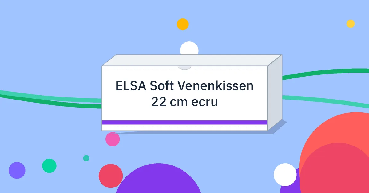 Symbolbild: Packung mit der Aufschrift ELSA Soft Venenkissen 22 cm ecru (PZN 02816697) – Verfügbarkeit und Bezug in Apotheken in Frankfurt am Main