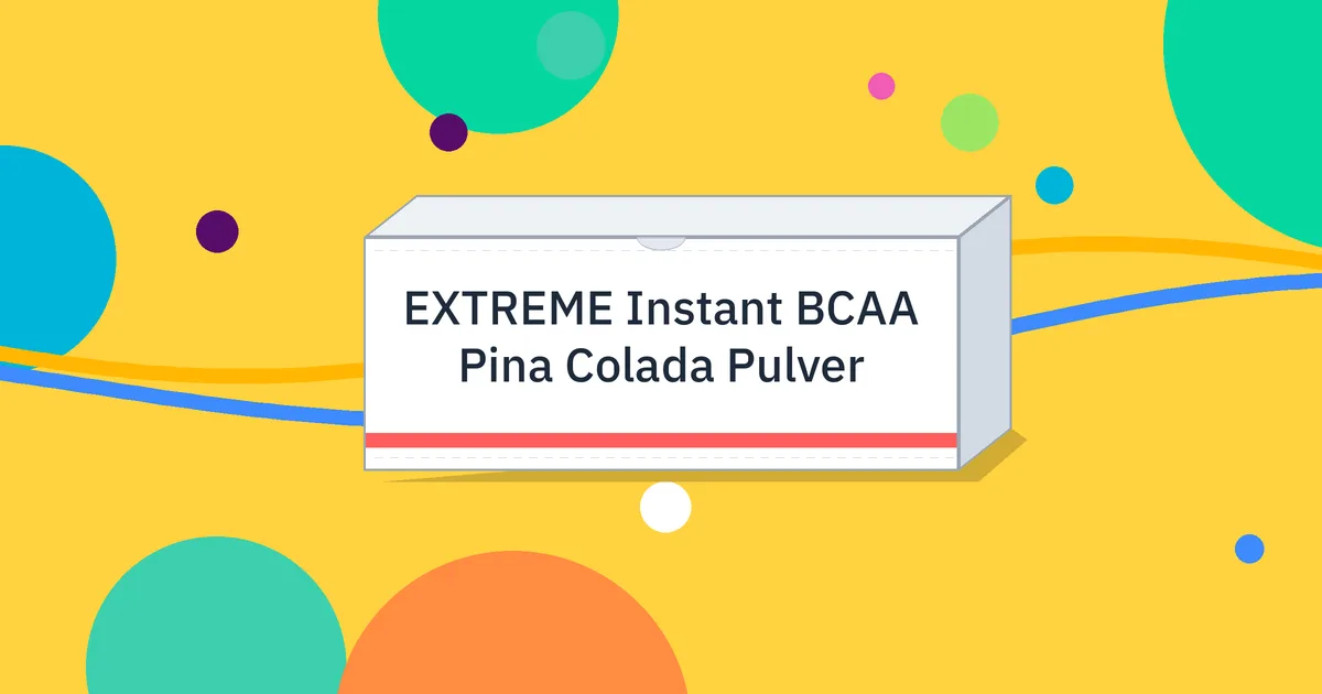 Symbolbild: Packung mit der Aufschrift EXTREME Instant BCAA Pina Colada Pulver (PZN 13354076) – Verfügbarkeit und Bezug in Apotheken in Frankfurt am Main