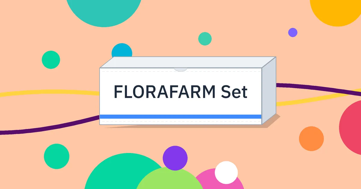 Symbolbild: Packung mit der Aufschrift FLORAFARM Set (PZN 00968138) – Verfügbarkeit und Bezug in Apotheken in Frankfurt am Main