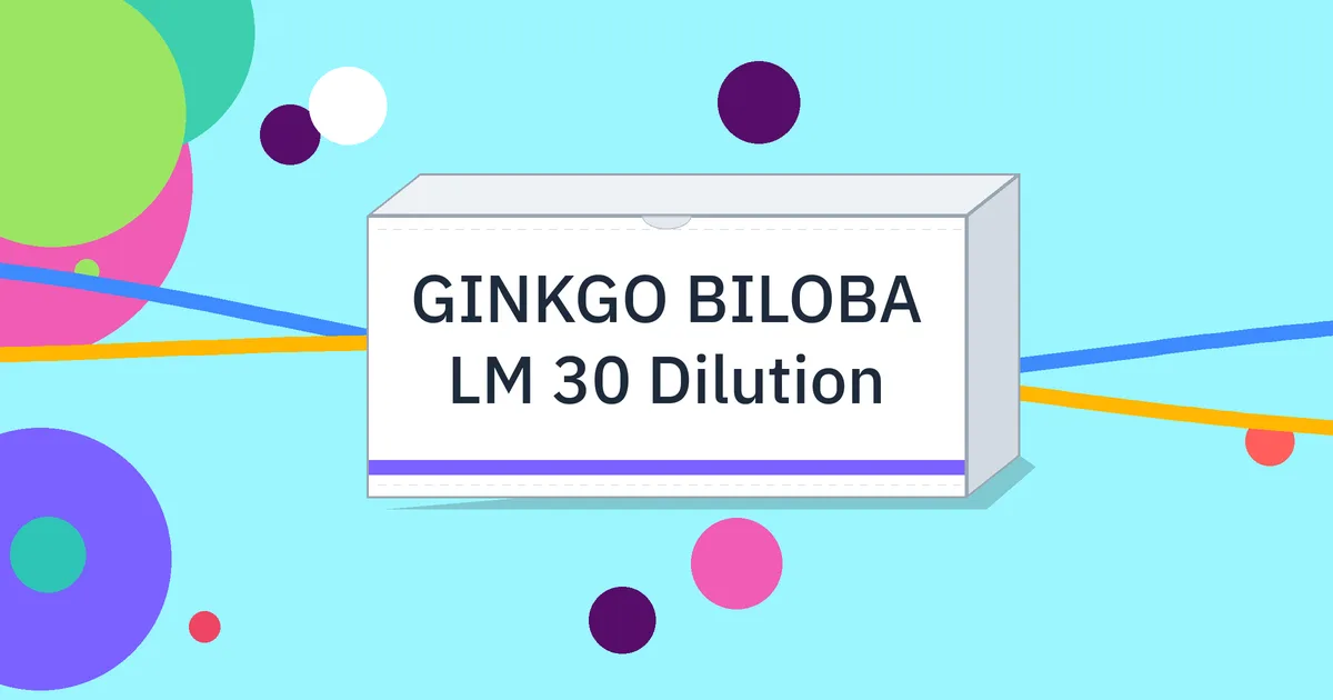 Symbolbild: Packung mit der Aufschrift GINKGO BILOBA LM 30 Dilution (PZN 12878297) – Verfügbarkeit und Bezug in Apotheken in Frankfurt am Main