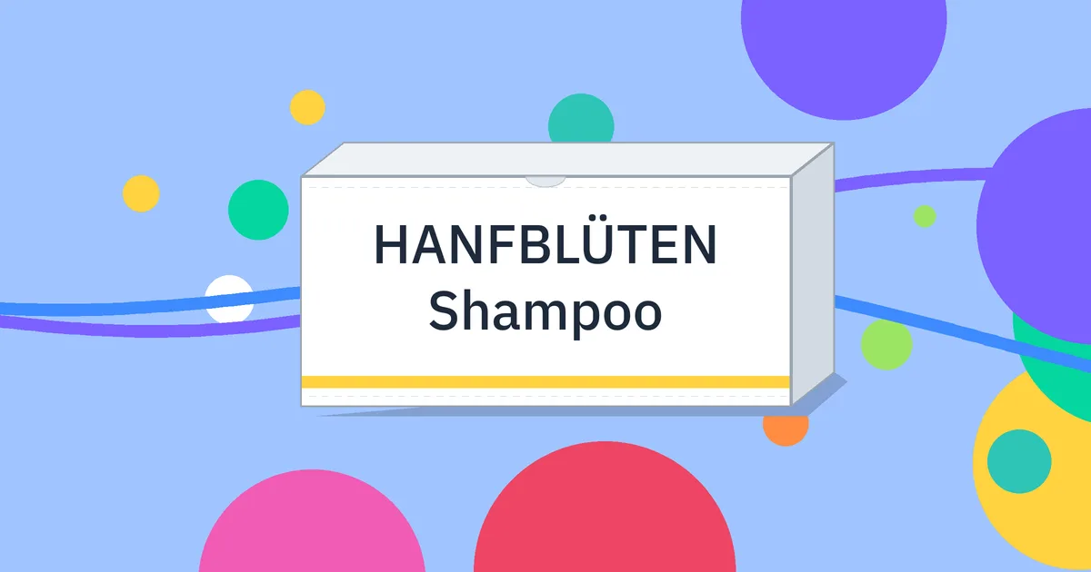 Symbolbild: Packung mit der Aufschrift HANFBLÜTEN Shampoo (PZN 08487208) – Verfügbarkeit und Bezug in Apotheken in Frankfurt am Main