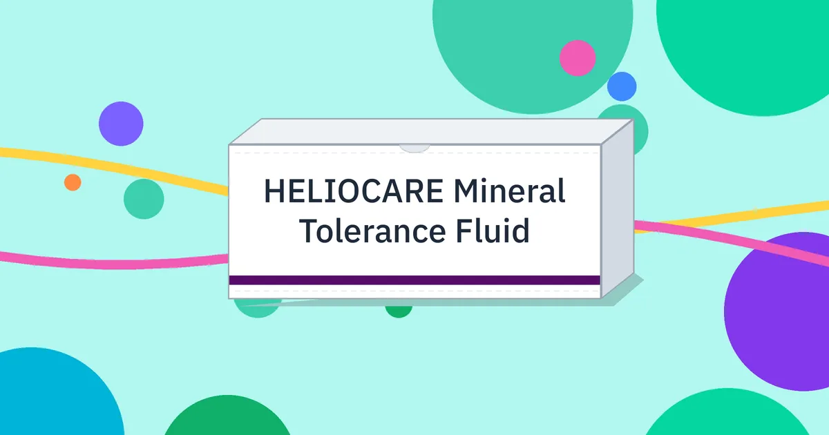 Symbolbild: Packung mit der Aufschrift HELIOCARE Mineral Tolerance Fluid (PZN 17240234) – Verfügbarkeit und Bezug in Apotheken in Frankfurt am Main