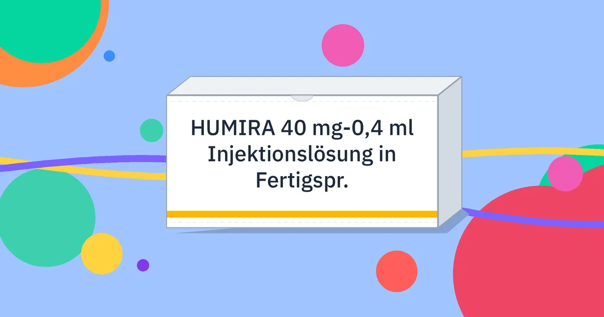 Symbolbild: Packung mit der Aufschrift HUMIRA 40 mg-0,4 ml Injektionslösung in Fertigspr. (PZN 19077117) – Verfügbarkeit und Bezug in Apotheken in Frankfurt am Main