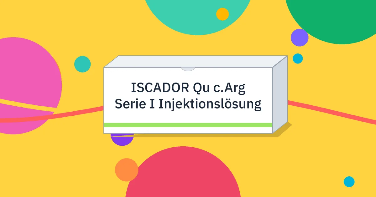Symbolbild: Packung mit der Aufschrift ISCADOR Qu c.Arg Serie I Injektionslösung (PZN 09751647) – Verfügbarkeit und Bezug in Apotheken in Frankfurt am Main