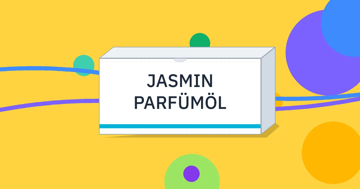 Symbolbild: Packung mit der Aufschrift JASMIN PARFÜMÖL (PZN 01992446) – Verfügbarkeit und Bezug in Apotheken in Frankfurt am Main