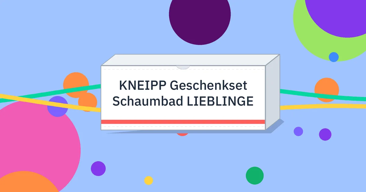 Symbolbild: Packung mit der Aufschrift KNEIPP Geschenkset Schaumbad LIEBLINGE (PZN 19062765) – Verfügbarkeit und Bezug in Apotheken in Frankfurt am Main