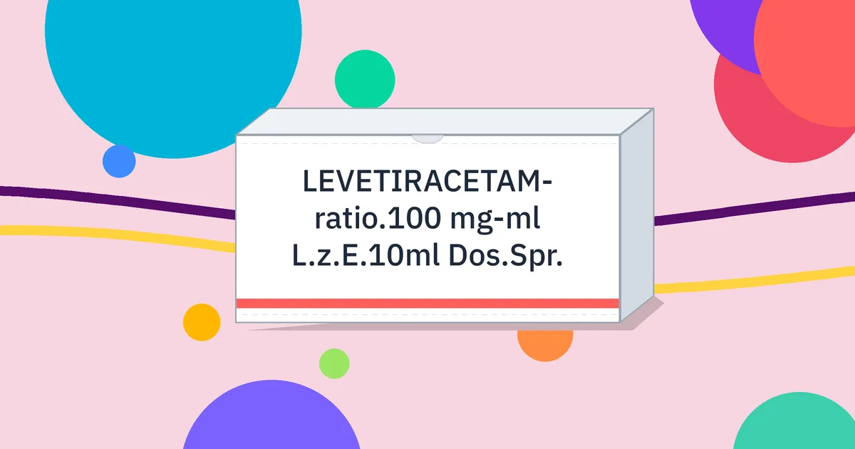 Symbolbild: Packung mit der Aufschrift LEVETIRACETAM-ratio.100 mg-ml L.z.E.10ml Dos.Spr. (PZN 17820405) – Verfügbarkeit und Bezug in Apotheken in Frankfurt am Main