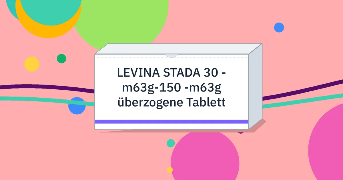 Symbolbild: Packung mit der Aufschrift LEVINA STADA 30 -m63g-150 -m63g überzogene Tablett (PZN 09335357) – Verfügbarkeit und Bezug in Apotheken in Frankfurt am Main